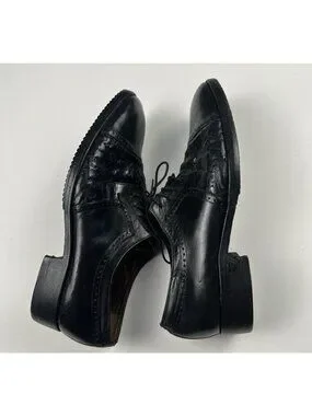 Hermes | Shoes | Vintage Hermes Paris Black Ostrich Leather Cap Toe ...